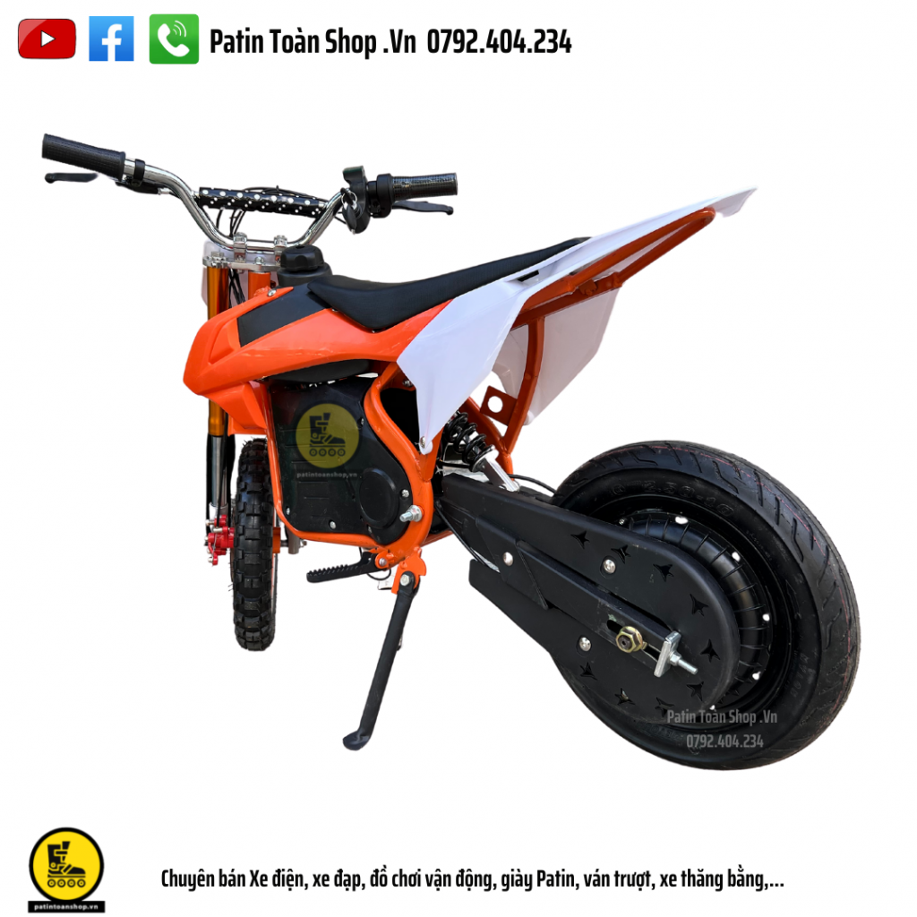 Xe Cào Cào 87 Châu âu Mini Màu cam (xe điện/xe xăng) - PATIN TOÀN SHOP