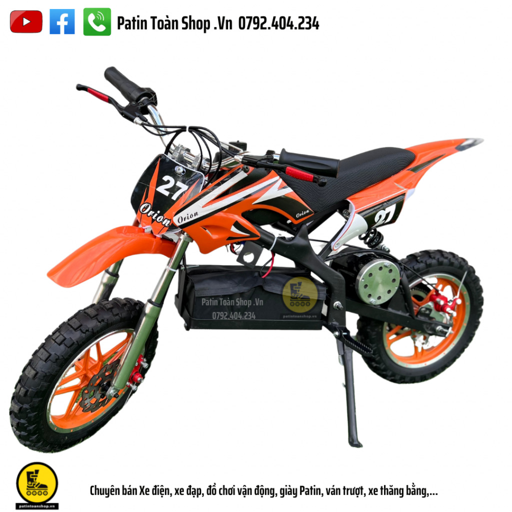 Xe Cào Cào 87 Châu âu Mini Màu cam (xe điện/xe xăng) - PATIN TOÀN SHOP