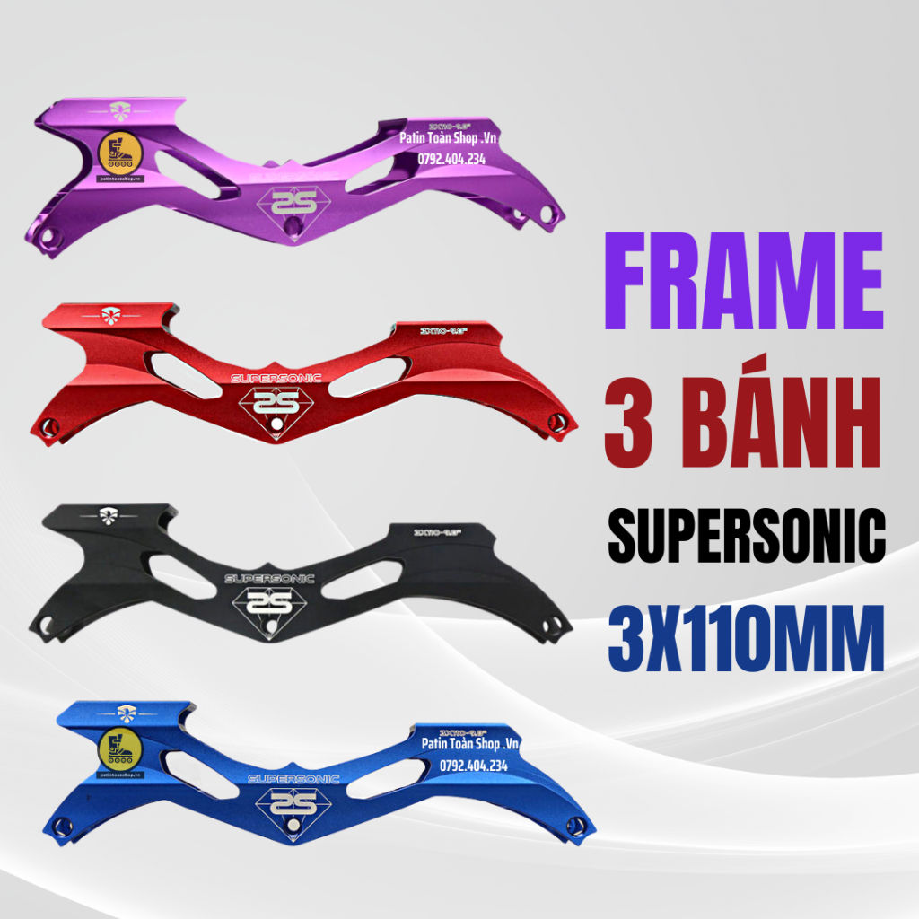 Frame 3 Bánh Patin Flying Eagle Supersonic 110mm - PATIN TOÀN SHOP