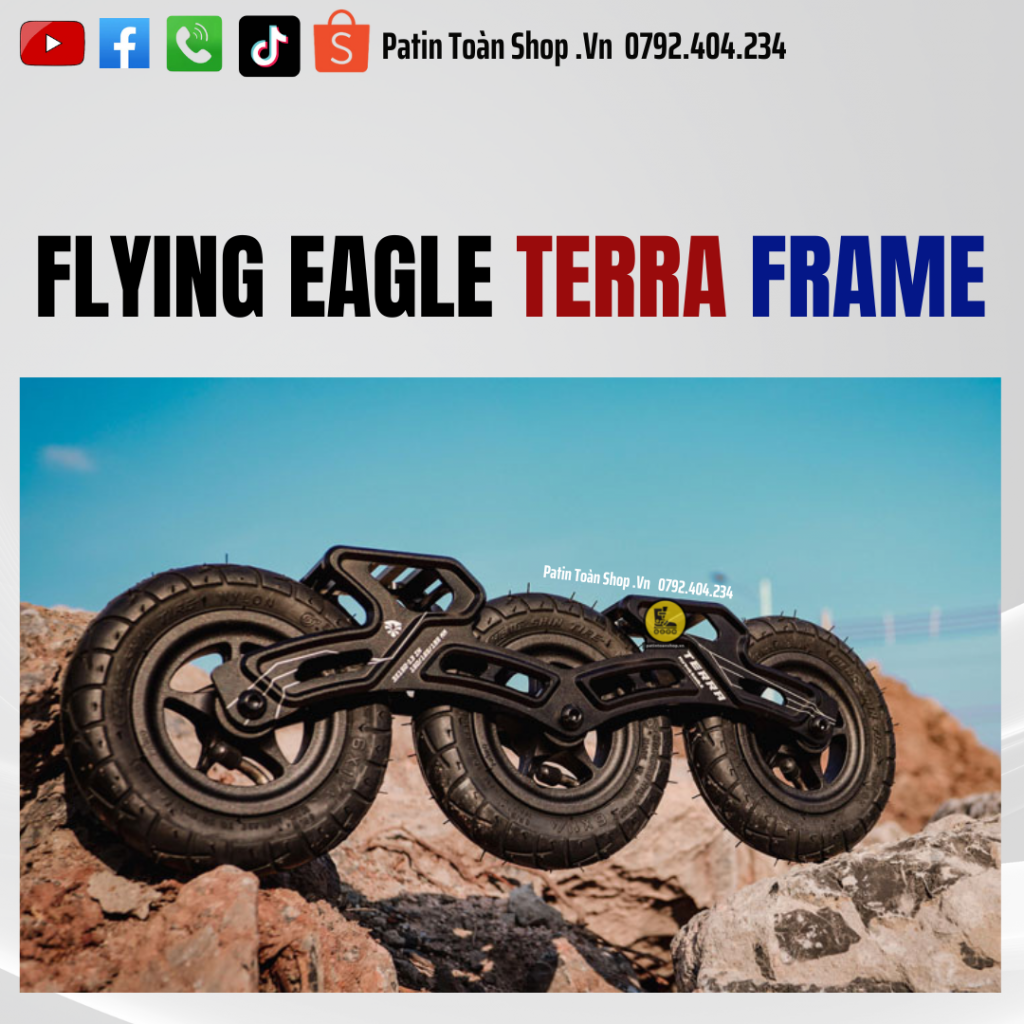 Frame Patin trượt địa hình – Flying Eagle Terra Frame - PATIN TOÀN SHOP